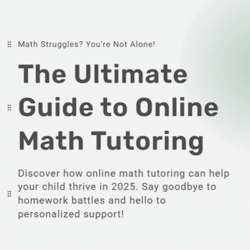 Best Online Math Tutoring 2025 - Top 10 Services Compared